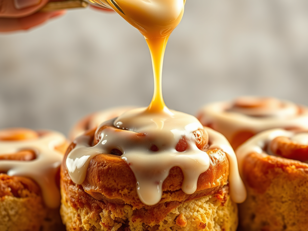 Cinnamon Bun Glaze – Papa's Bakery